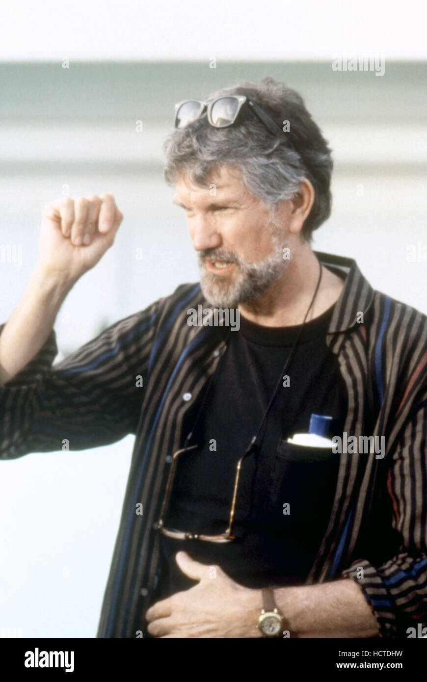 COPS AND ROBBERSONS, Director Michael Ritchie, on set, 1994. (c)TriStar ...