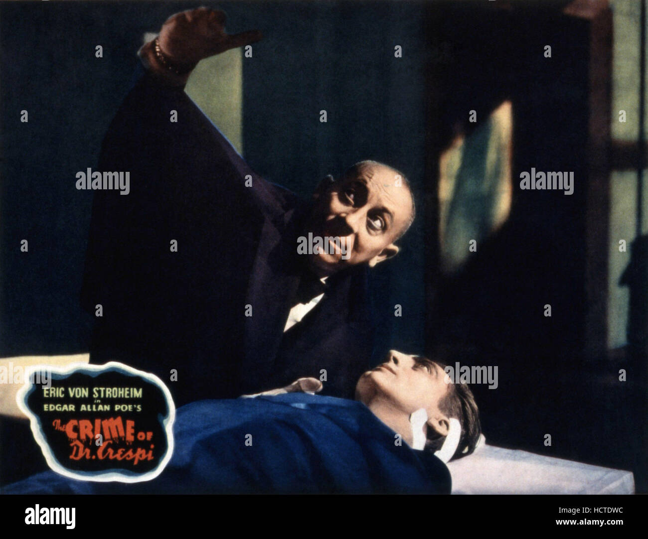 THE CRIME OF DR. CRESPI, Erich von Stroheim, John Bohn, 1935 Stock ...
