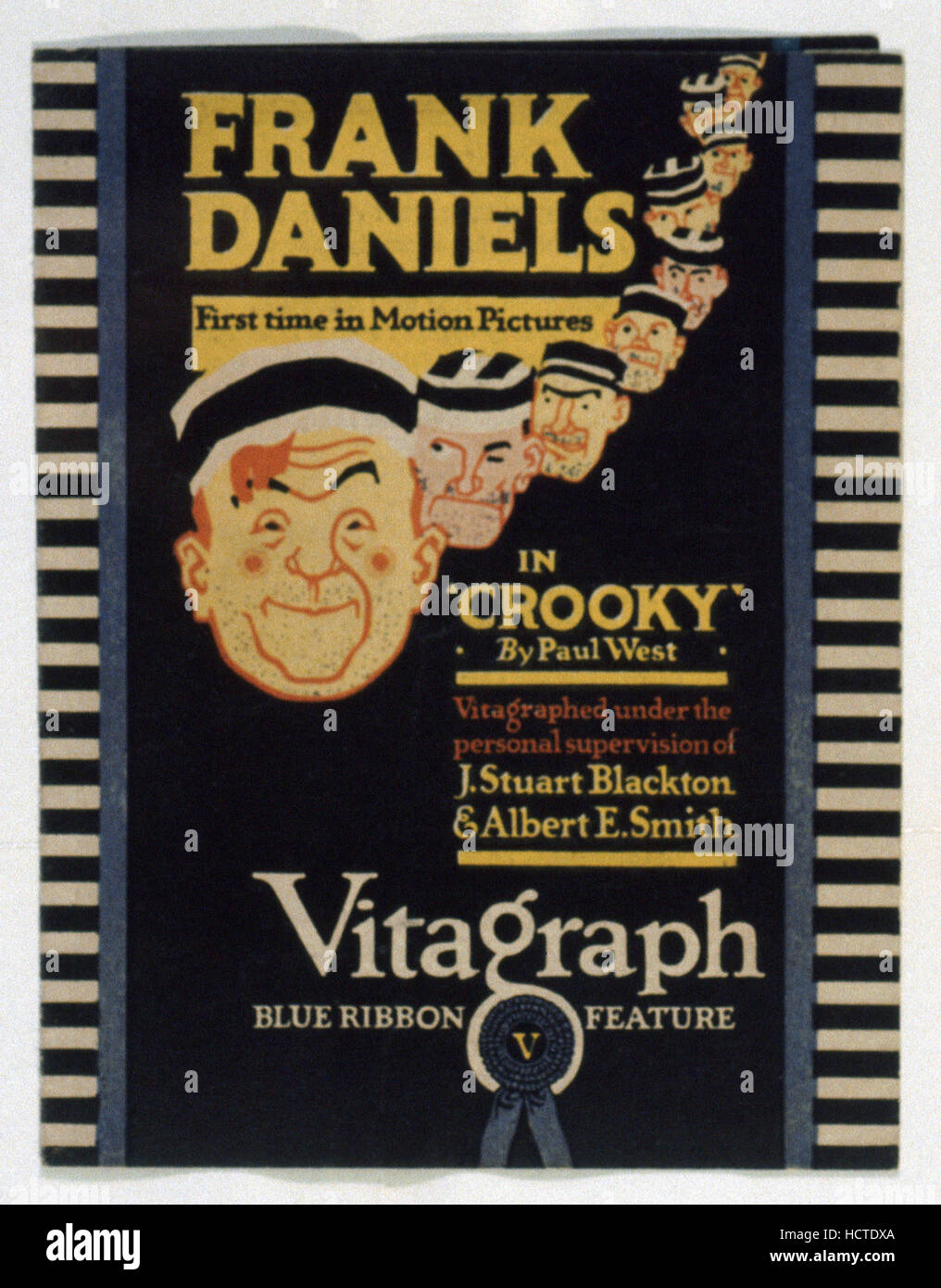 CROOKY, U.S. poster, Frank Daniels, 1915 Stock Photo - Alamy