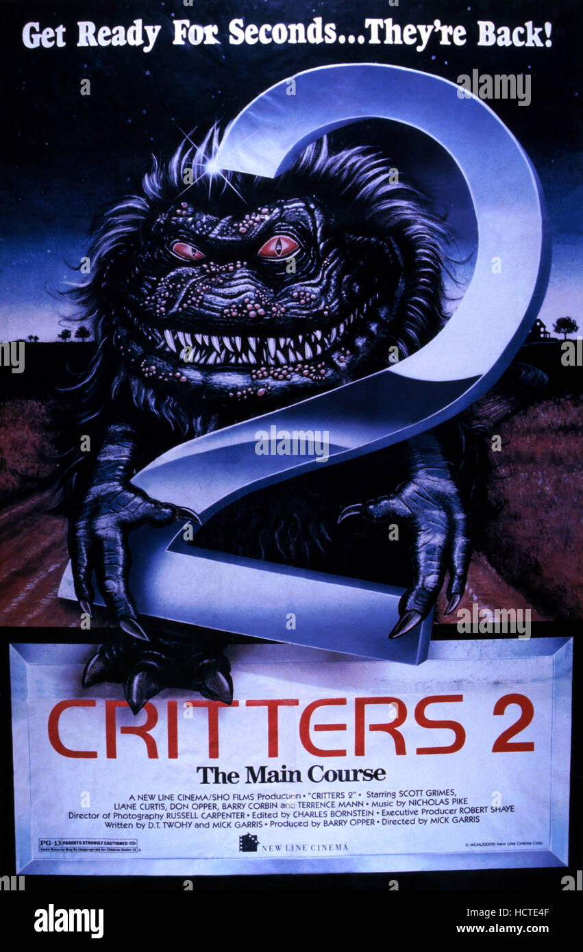 CRITTERS 2, US poster, 1988, © New Line/courtesy Everett Collection ...
