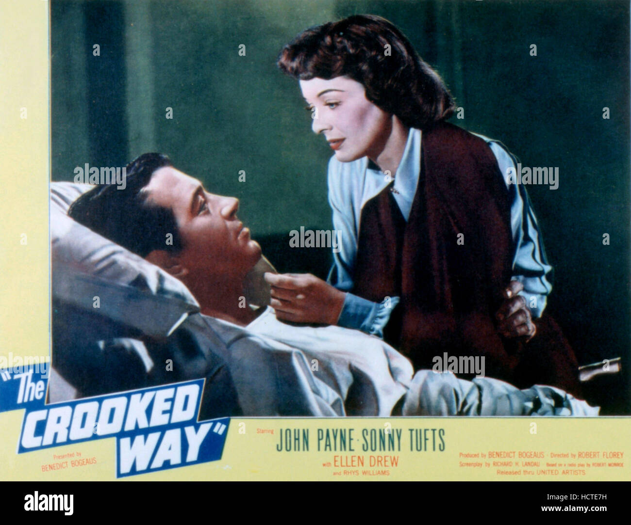 THE CROOKED WAY, John Payne, Ellen Drew, 1949 Stock Photo - Alamy