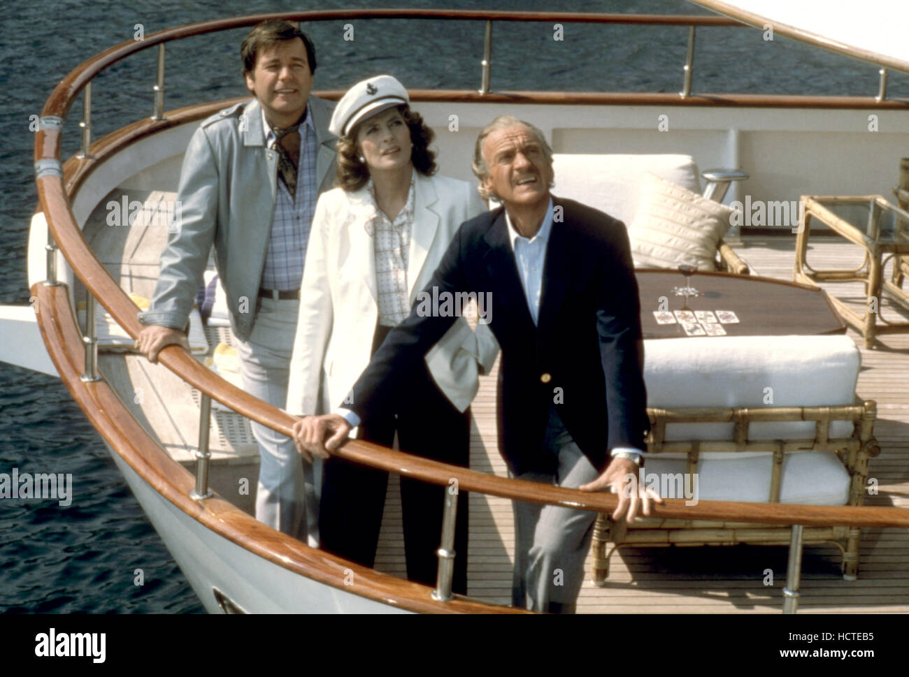 THE CURSE OF THE PINK PANTHER, (l-r): Robert Wagner, Capucine, David ...