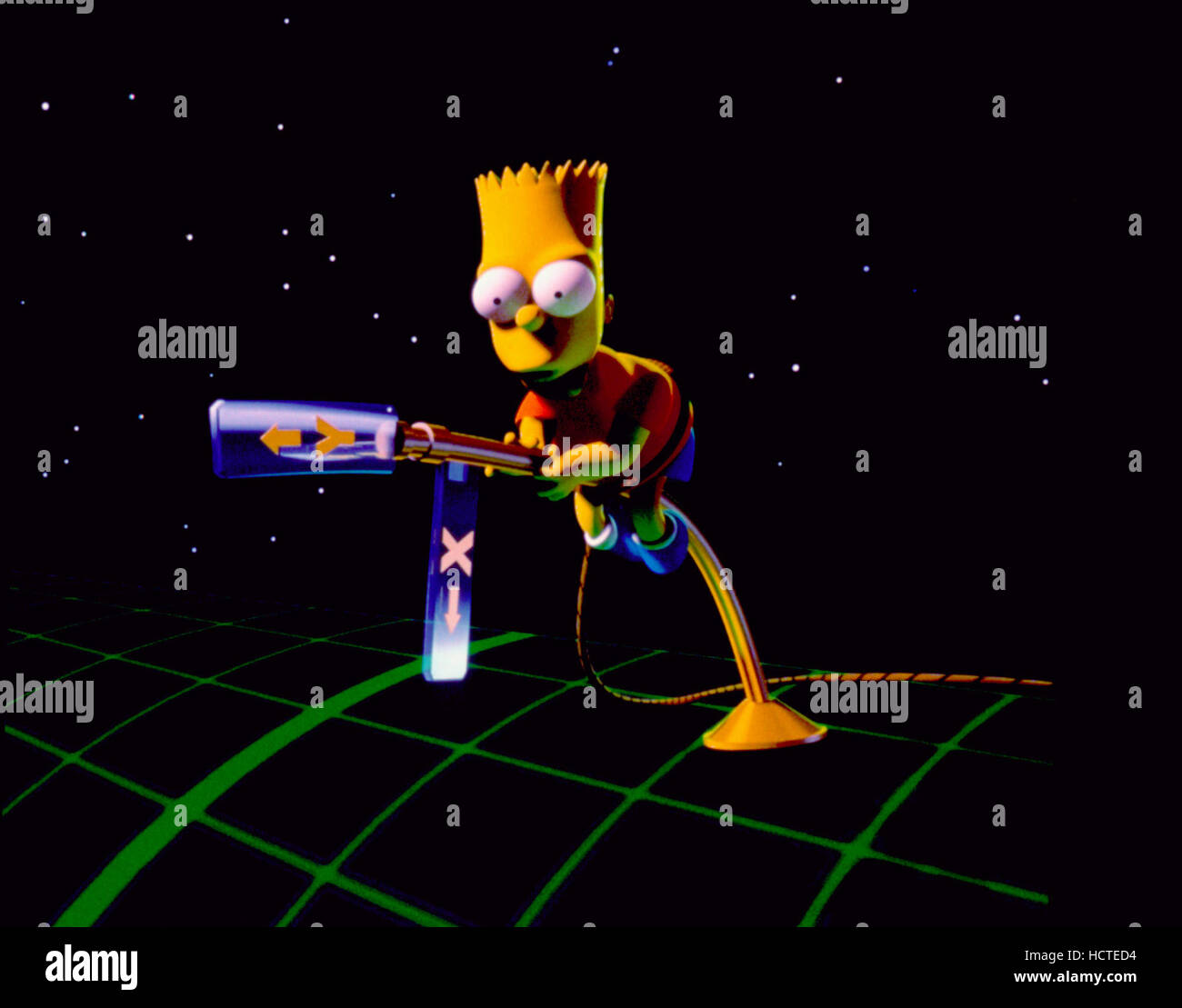 CYBERWORLD, Bart Simpson (voice: Nancy Cartwright), 2000. ©IMAX ...