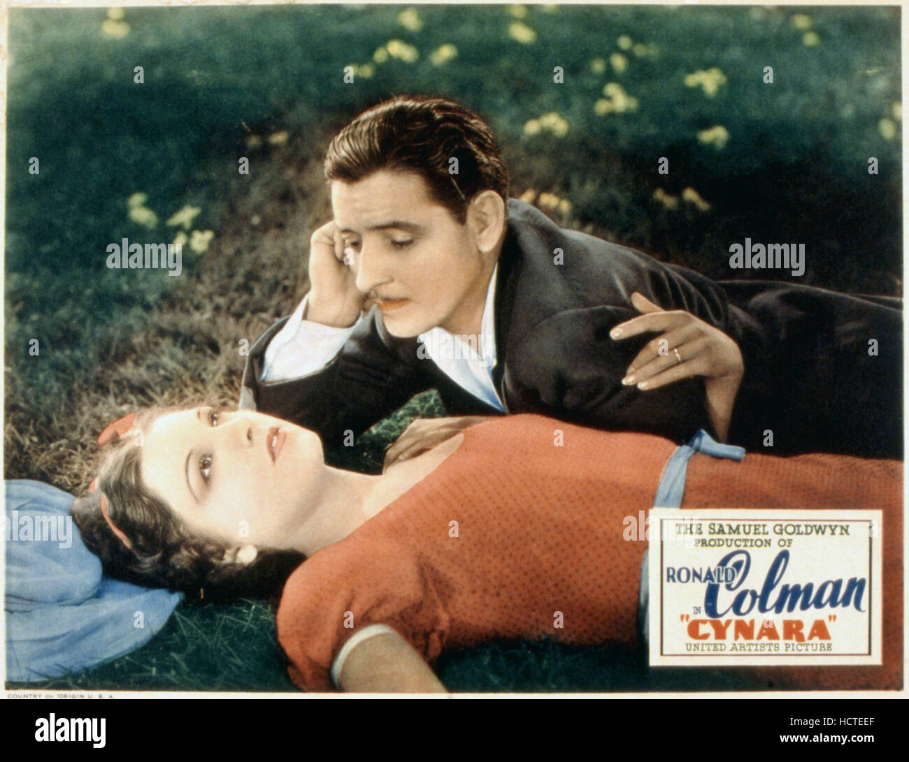 CYNARA, (aka I WAS FAITHFUL), Phyllis Barry, Ronald Colman, 1932 Stock ...