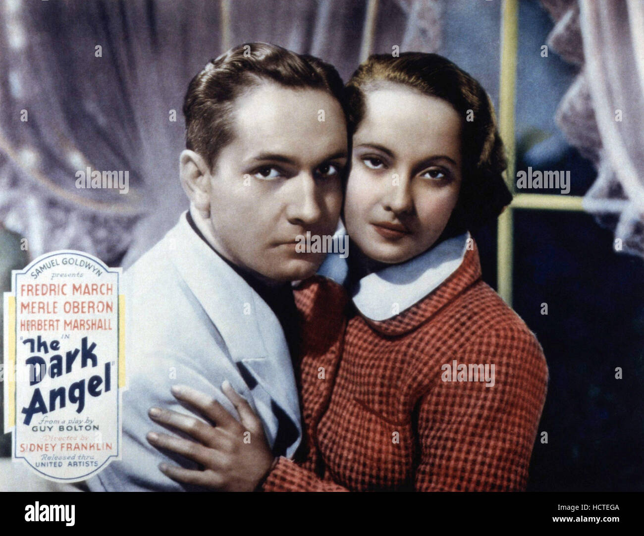 THE DARK ANGEL, Fredric March, Merle Oberon, 1935 Stock Photo - Alamy