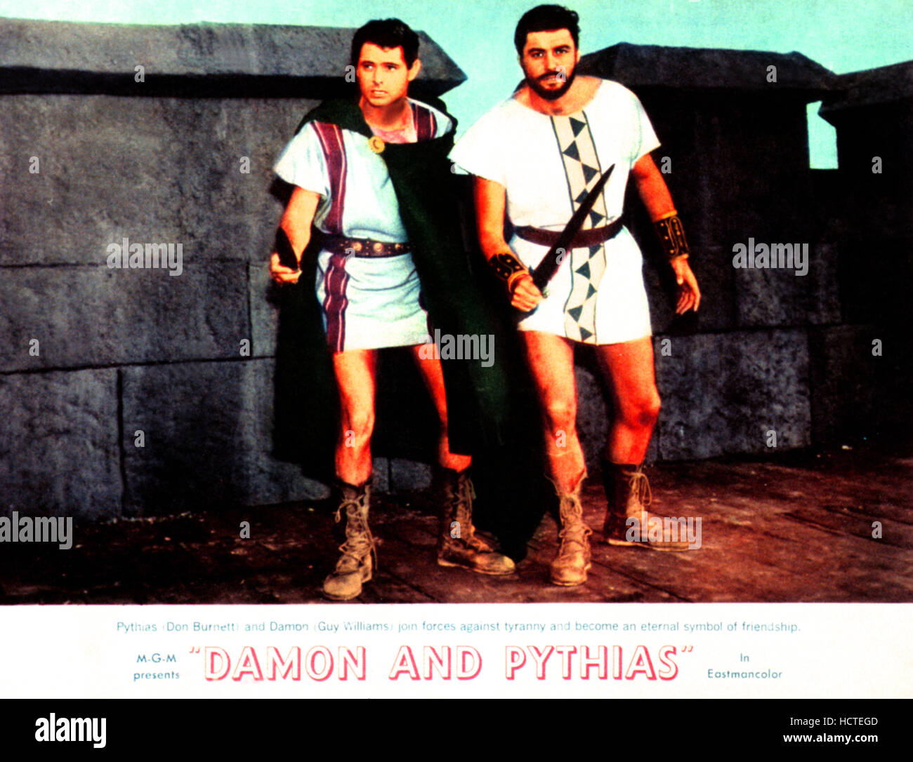 DAMON AND PYTHIAS, (aka IL TIRANNO DI SIRACUSA; DAMONE E PITIAS), l-r ...