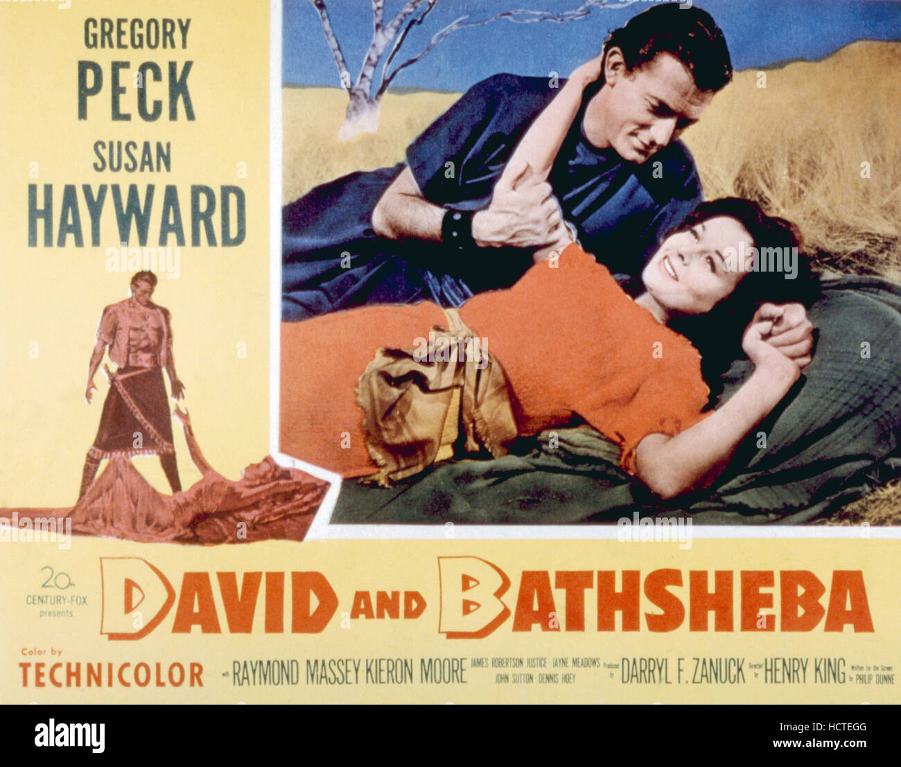 DAVID AND BATHSHEBA, Gregory Peck, Susan Hayward, 1951. TM and ...