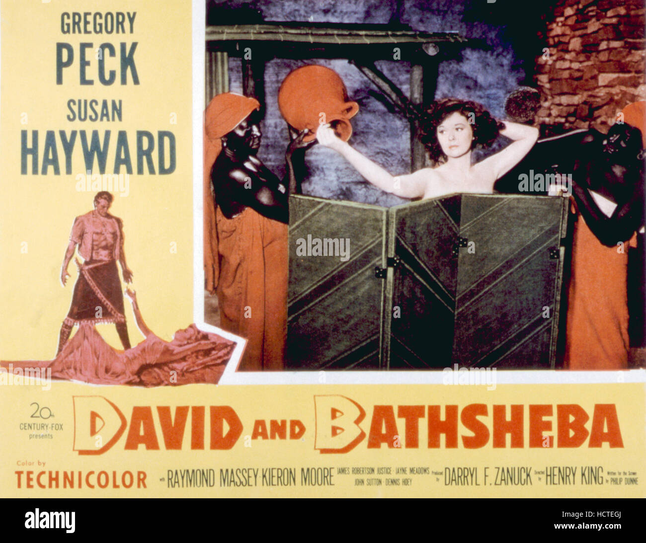 DAVID AND BATHSHEBA, Susan Hayward, 1951. TM and Copyright © 20th ...