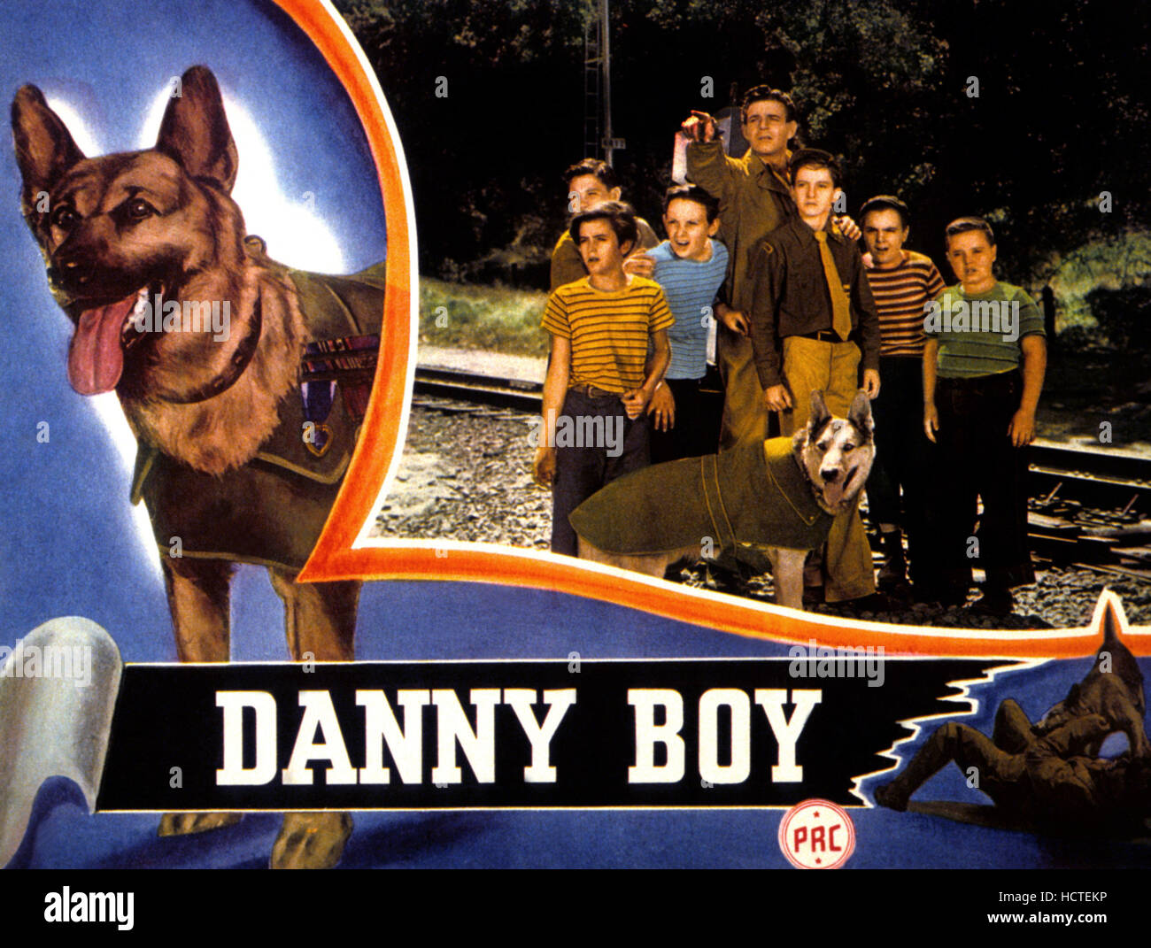 DANNY BOY, left: Ace the Wonder Dog (as Danny Boy), 3rd from right ...