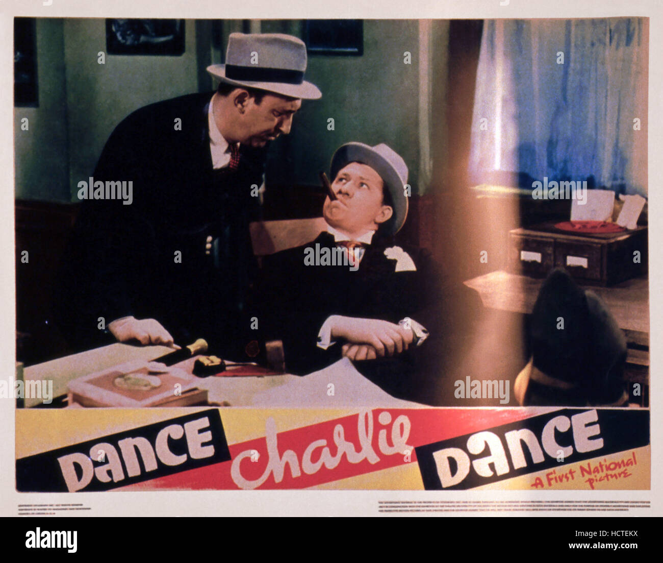 DANCE CHARLIE DANCE, US lobbycard, from left: Allen Jenkins, Stuart ...