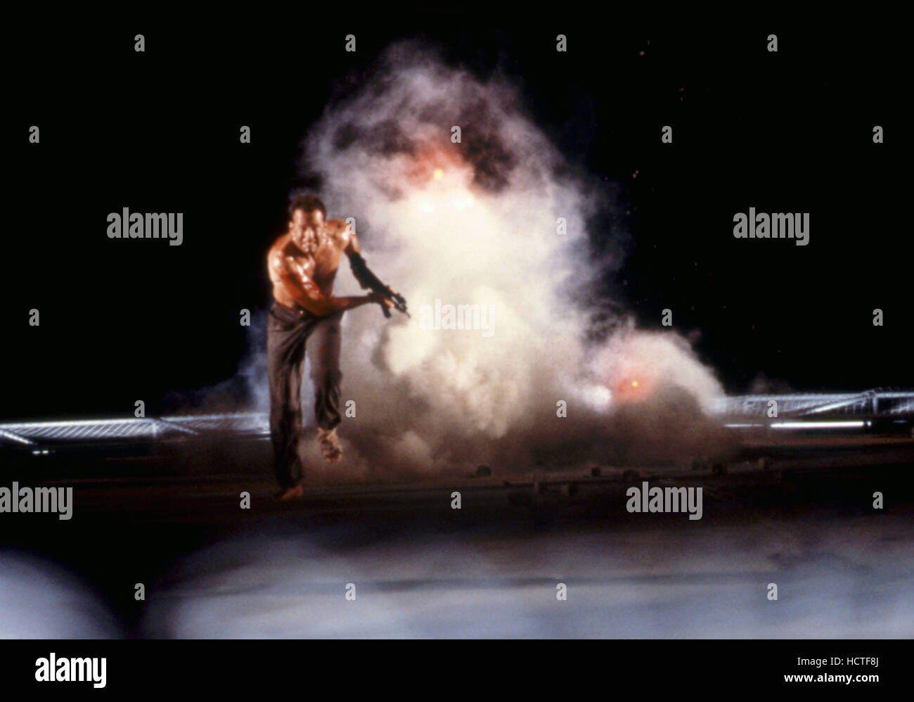 DIE HARD, Bruce Willis, 1988, TM & Copyright ©20th Century Fox Film ...