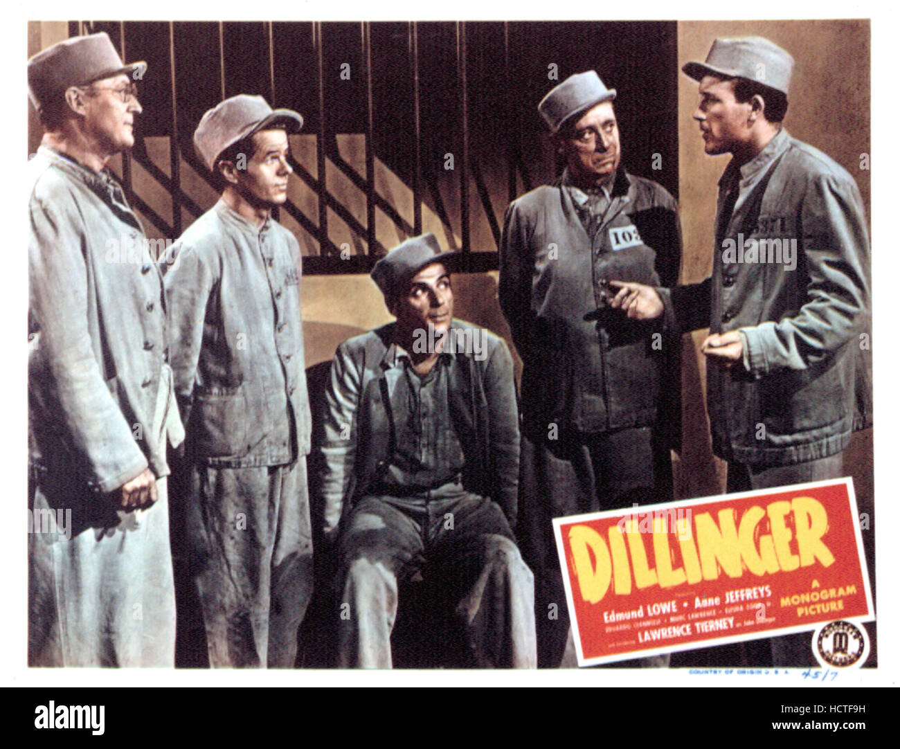 DILLINGER, Edmund Lowe, Elisha Cook Jr., Marc Lawrence, Eduardo Ciannelli, Lawrence Tierney ...
