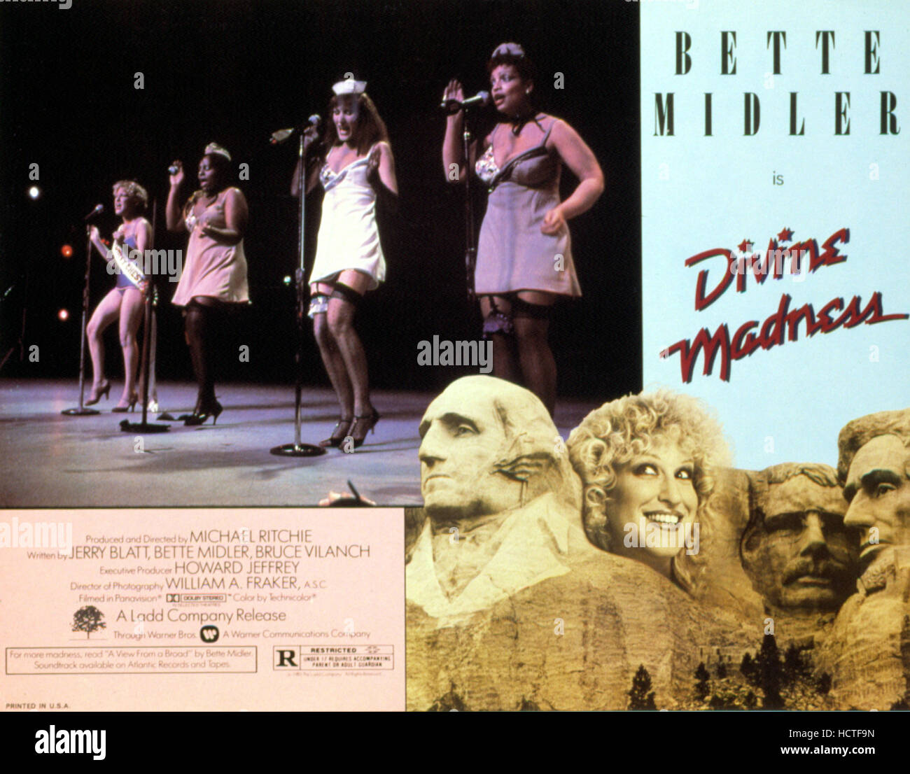 DIVINE MADNESS, Bette Midler, The Harlettes, 1980, © Warner Brothers ...