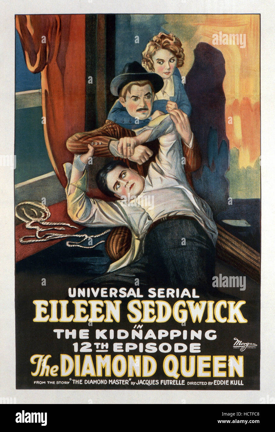 THE DIAMOND QUEEN, (12th episode, 'The Kidnapping'), U.S. poster ...