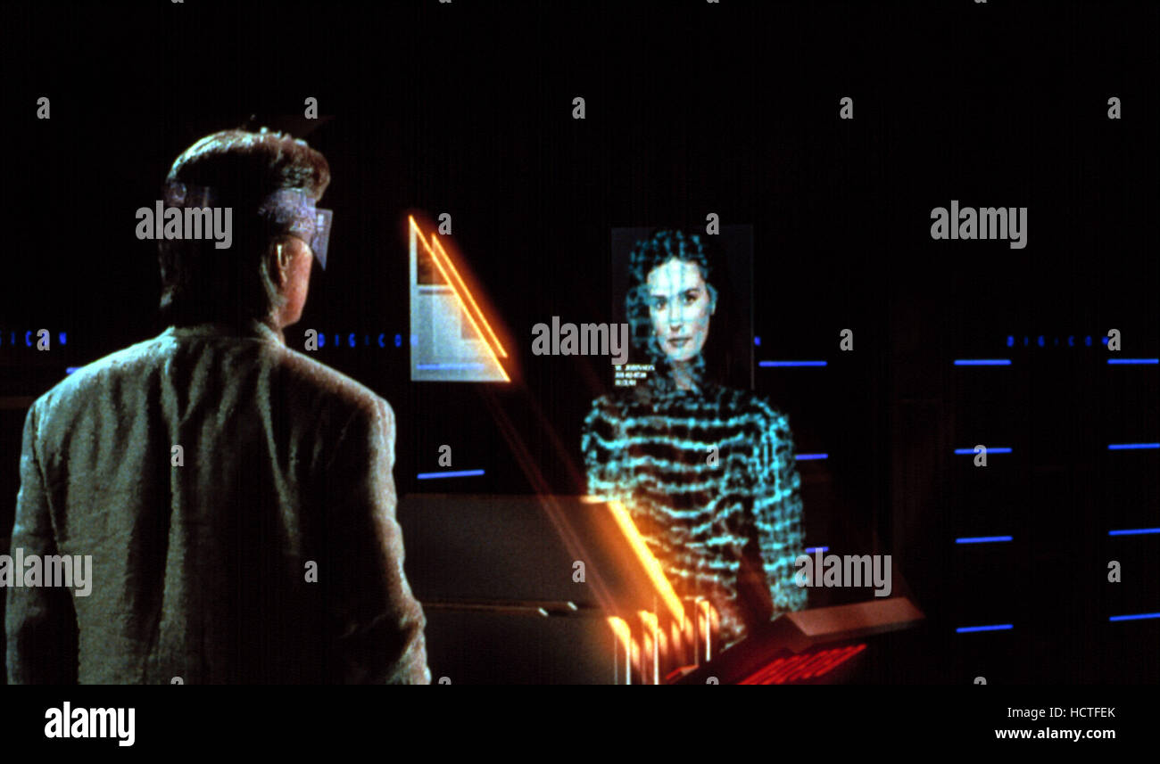 DISCLOSURE, Michael Douglas, Demi Moore, 1994 Stock Photo - Alamy