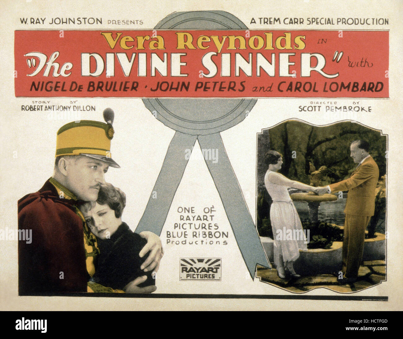 THE DIVINE SINNER, from left: Ernest Hilliard, Vera Reynolds, 1928 Stock Photo - Alamy