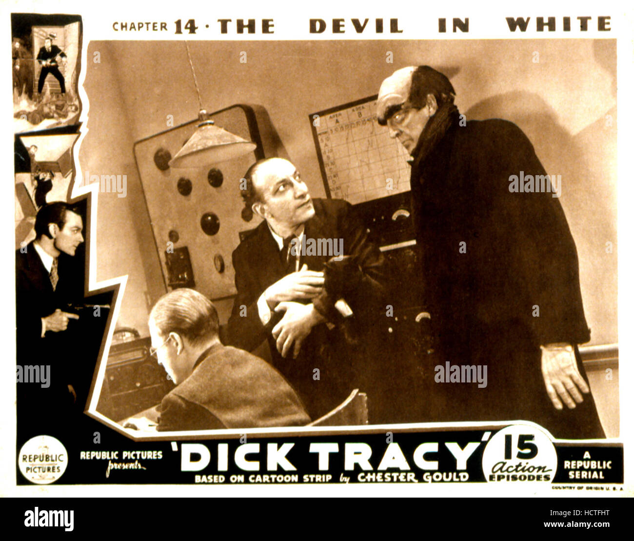 DICK TRACY, John Picorri, Theodore Lorch, 1937 Stock Photo - Alamy