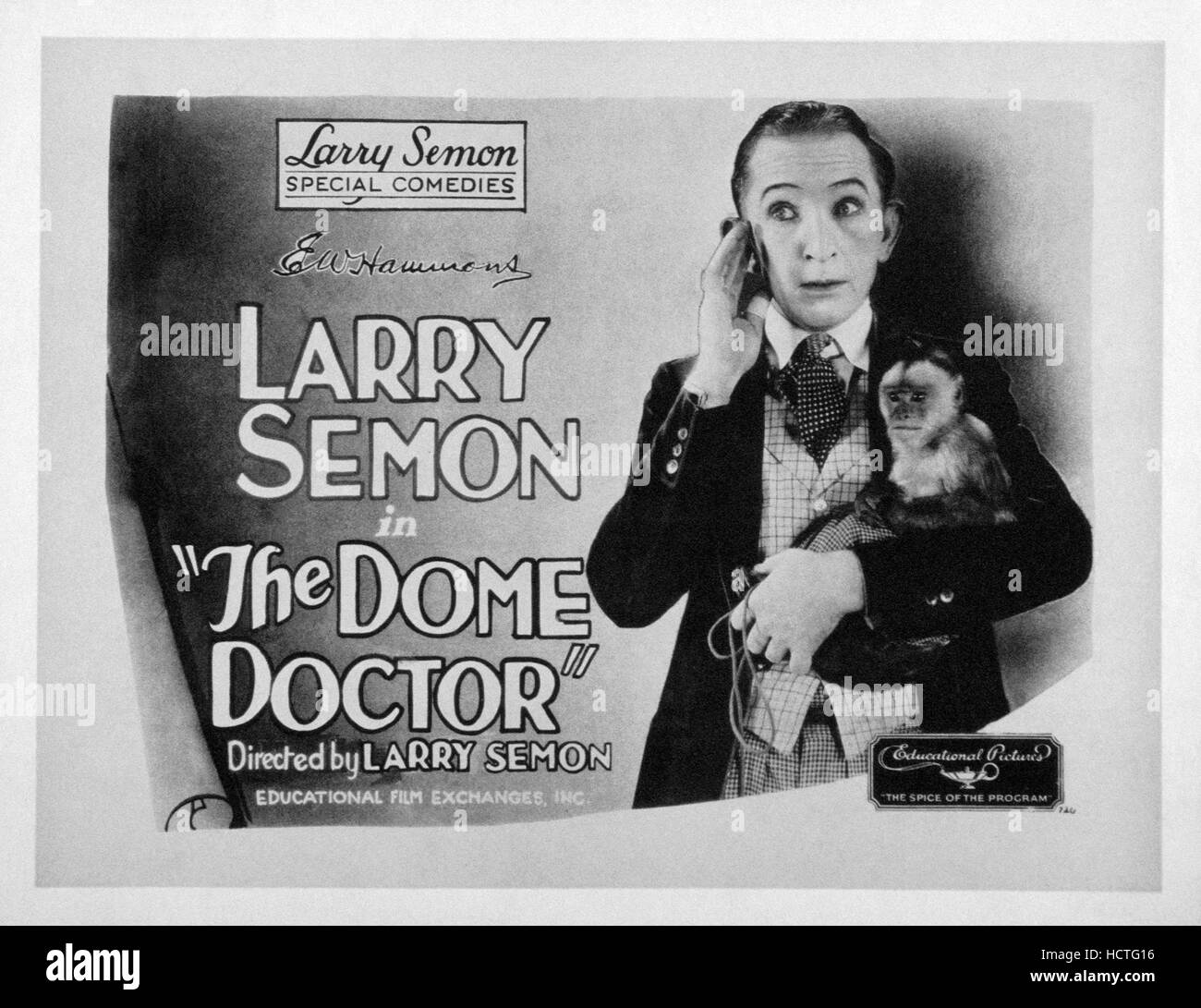 THE DOME DOCTOR, Larry Semon, 1925 Stock Photo - Alamy