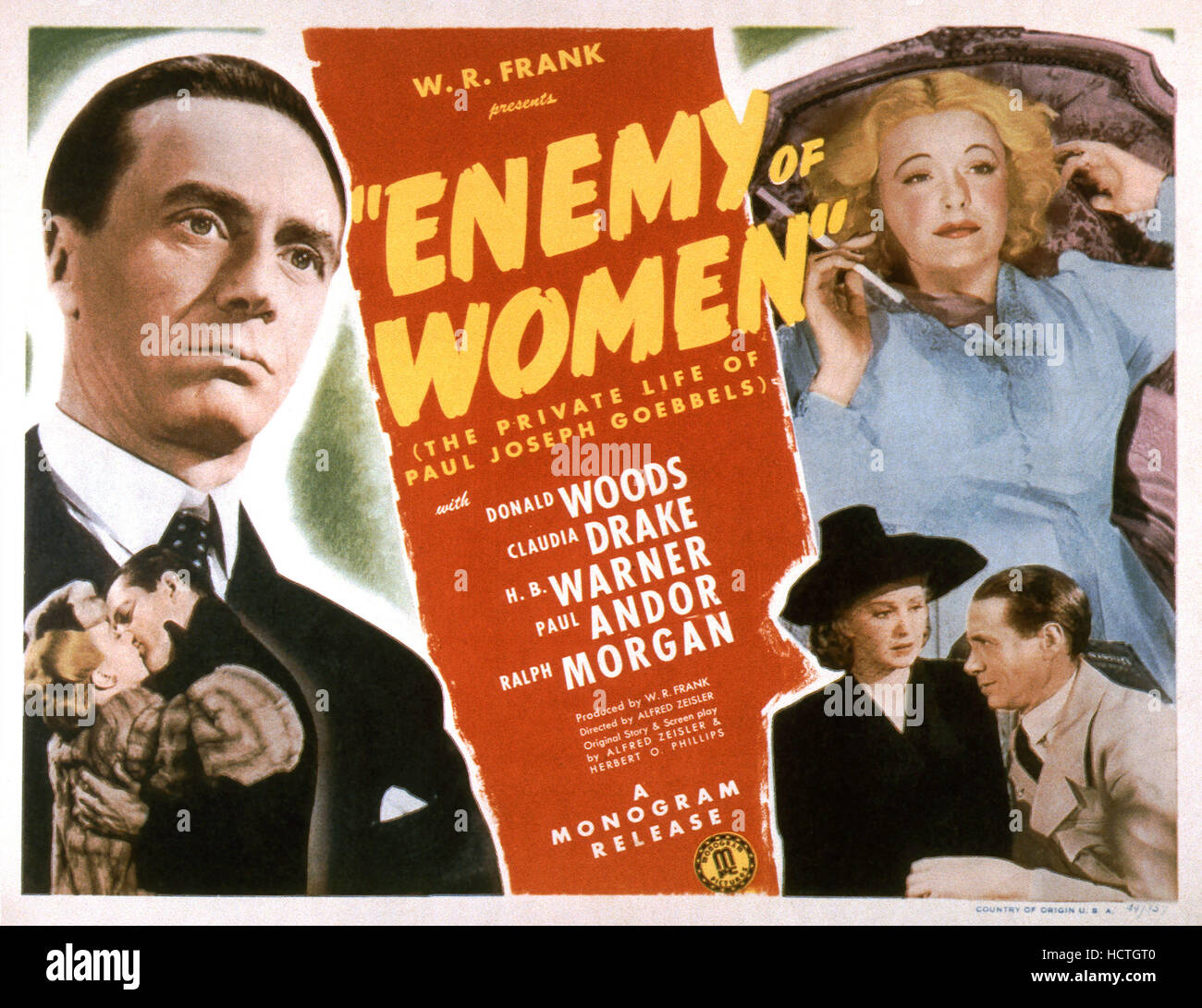 ENEMY OF WOMEN, Paul Andor, Claudia Drake, 1944 Stock Photo - Alamy