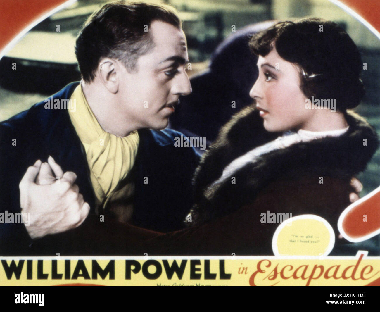 ESCAPADE, William Powell, Luise Rainer, 1935 Stock Photo - Alamy