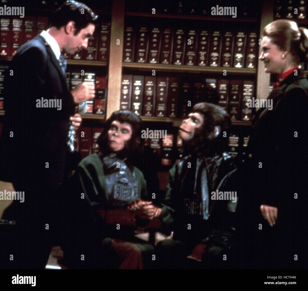 Escape From the Planet of the Apes, 1971, Roddy McDowall, Kim Hunter ...