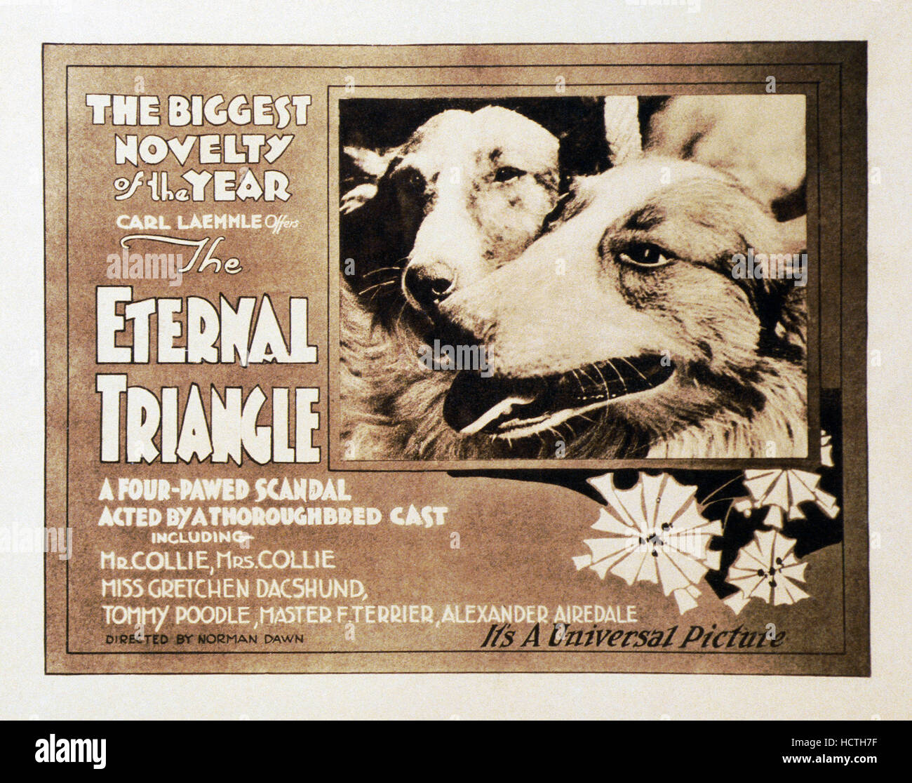 THE ETERNAL TRIANGLE, 1919 Stock Photo - Alamy