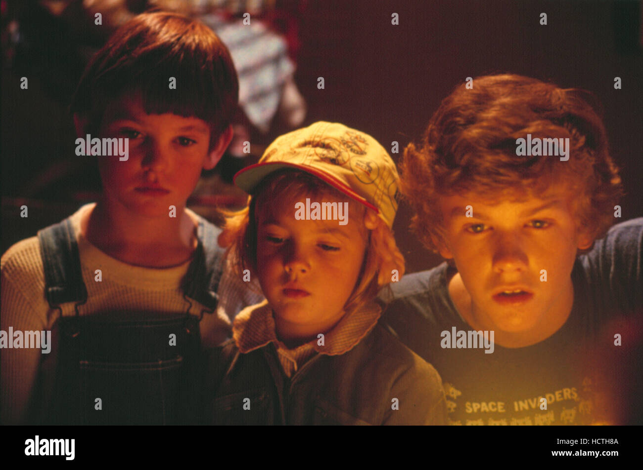E.T., Henry Thomas, Drew Barrymore, Robert MacNaughton, 1982 Stock ...