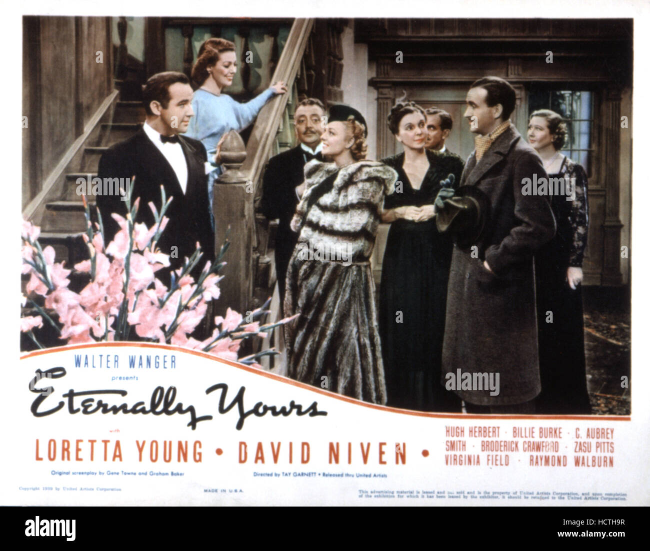 ETERNALLY YOURS, David Niven, Hugh Herbert, 1939 Stock Photo - Alamy