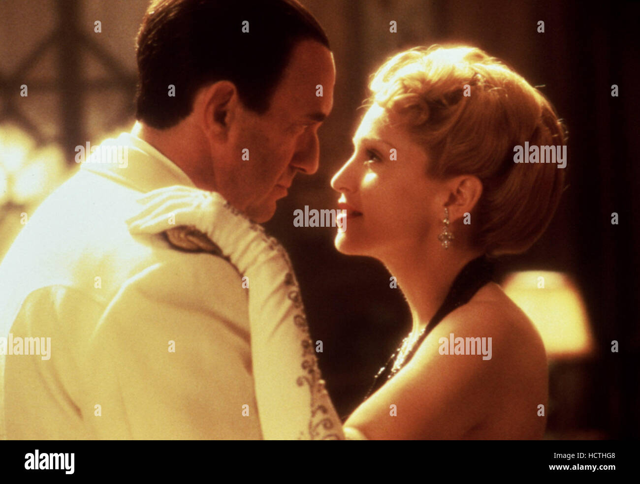 EVITA, Jonathan Pryce, Madonna, 1996, dancing Stock Photo - Alamy