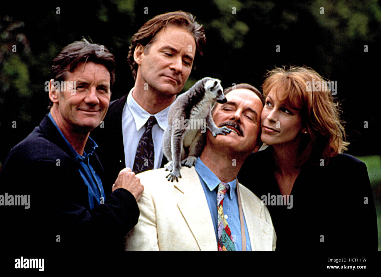 FIERCE CREATURES, Michael Palin, Kevin Kline, John Cleese, Jamie Lee ...