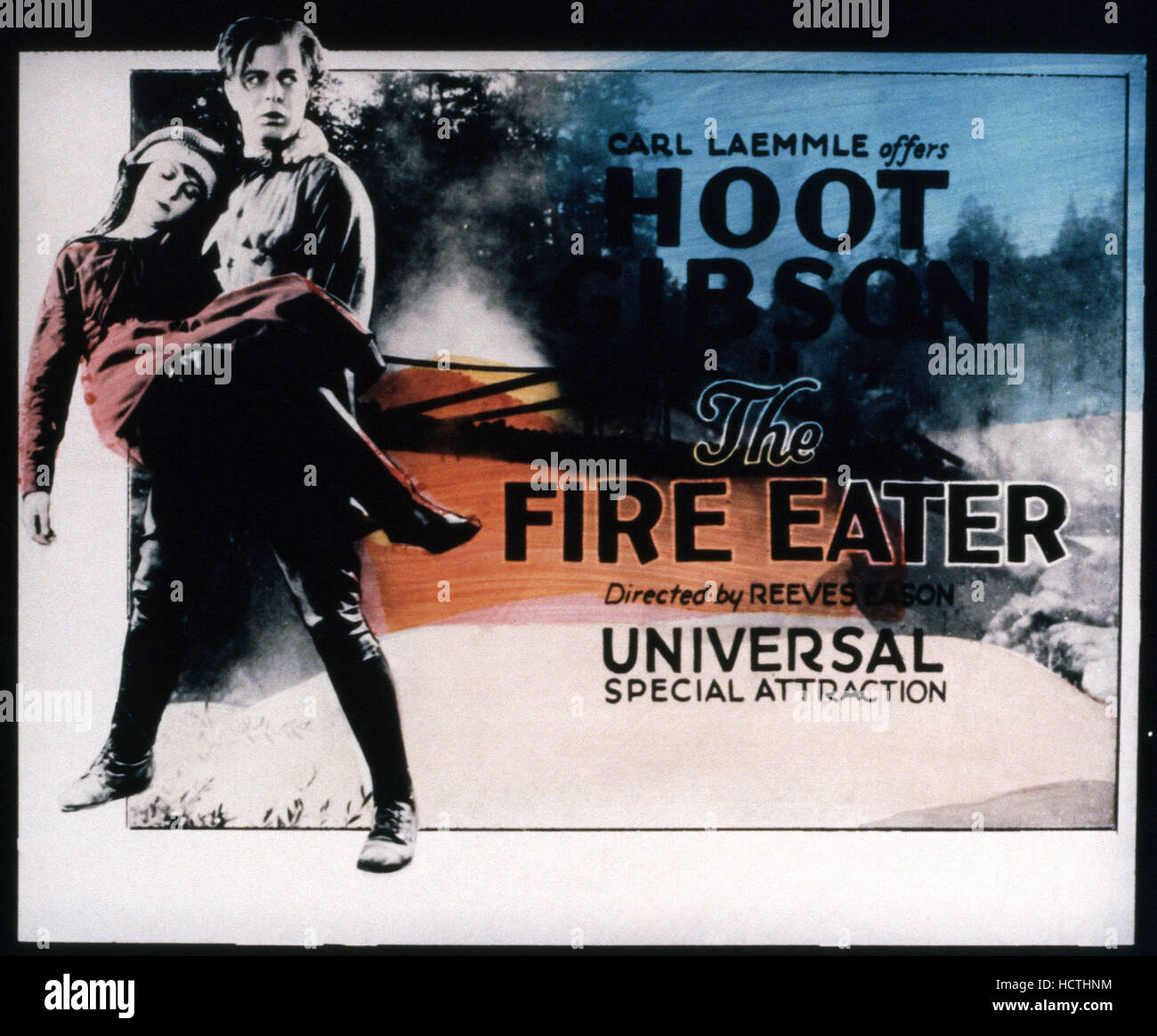 THE FIRE EATER, from left: Louise Lorraine, Hoot Gibson, 1921 Stock ...