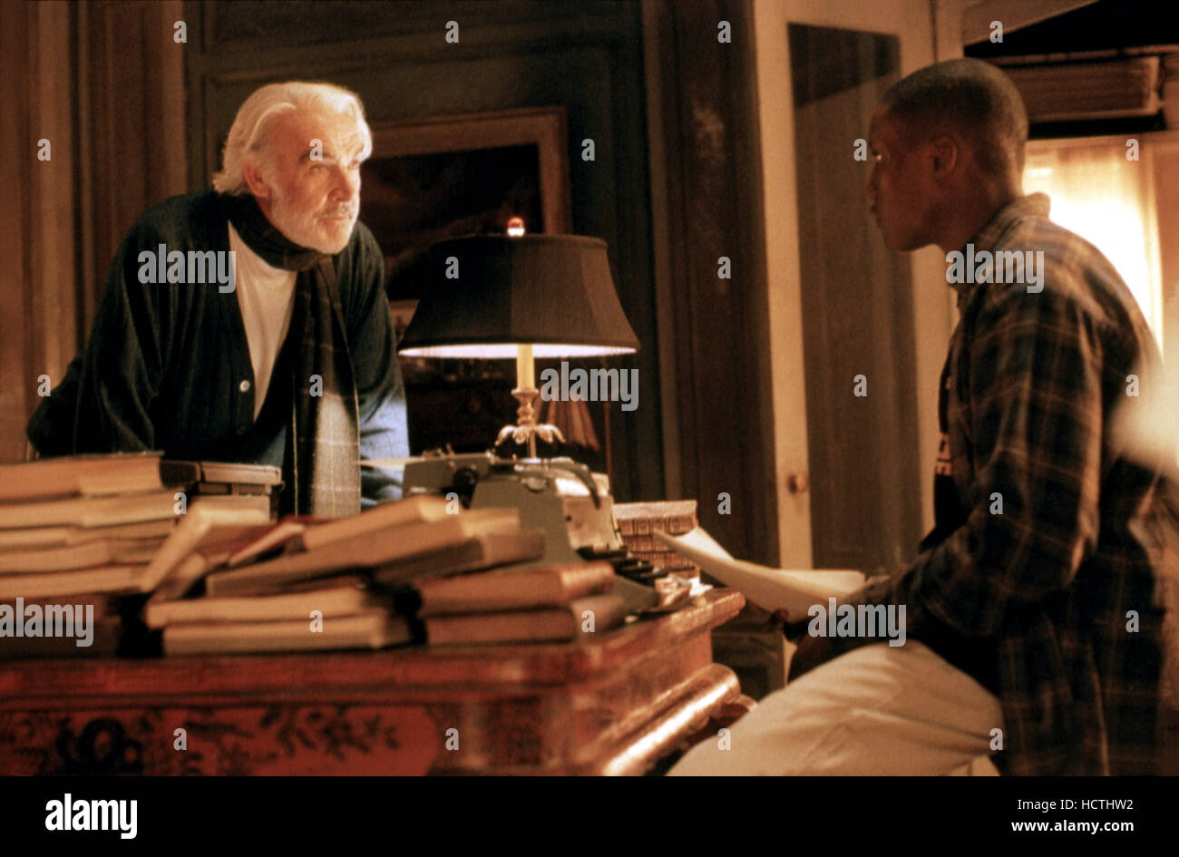 FINDING FORRESTER, Sean Connery, Robert Brown, 2000 Stock Photo - Alamy