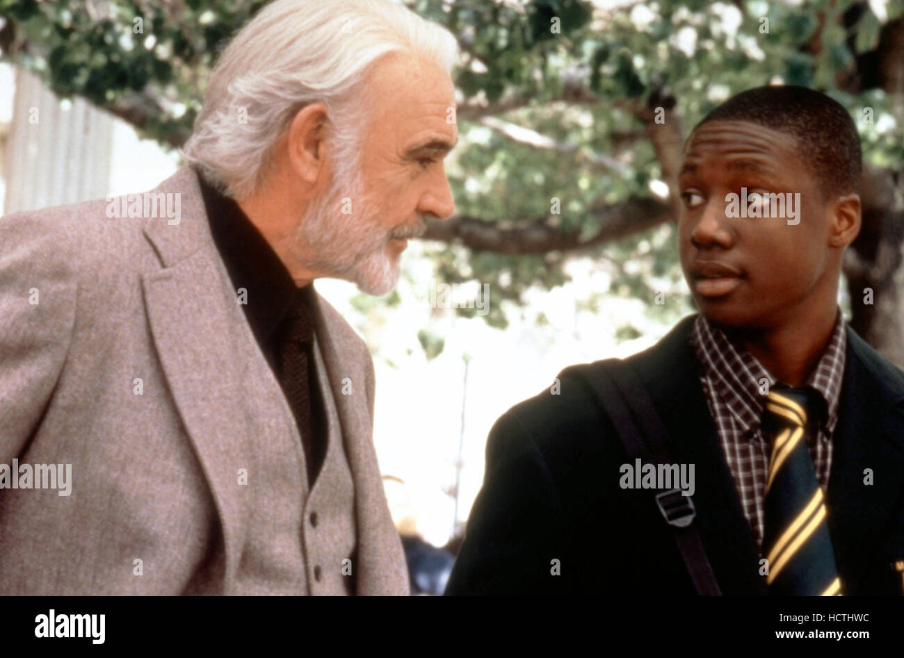 FINDING FORRESTER, from left: Sean Connery, Rob Brown, 2000. ©Columbia ...