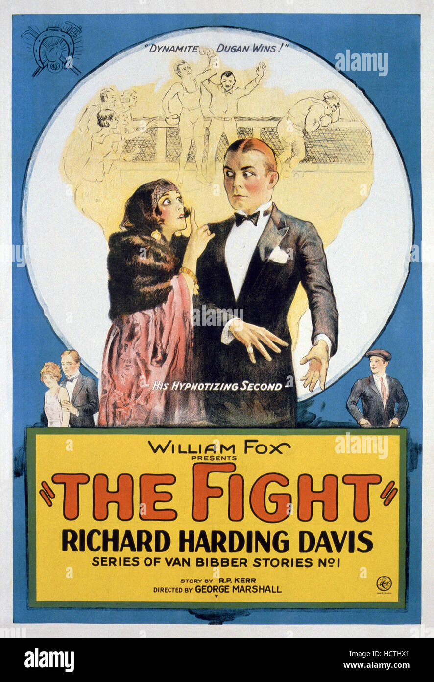 THE FIGHT, U.S. poster, from left: Florence Gilbert, Earle Foxe, 1924 ...