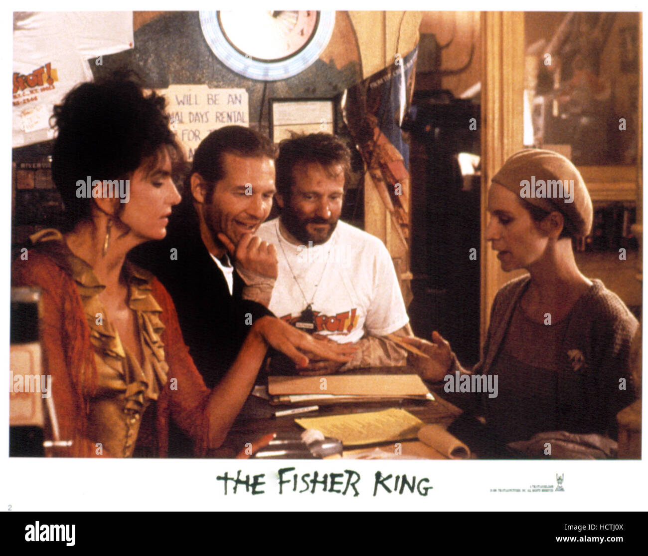 THE FISHER KING, Mercedes Ruehl, Jeff Bridges, Robin Williams, Amanda ...