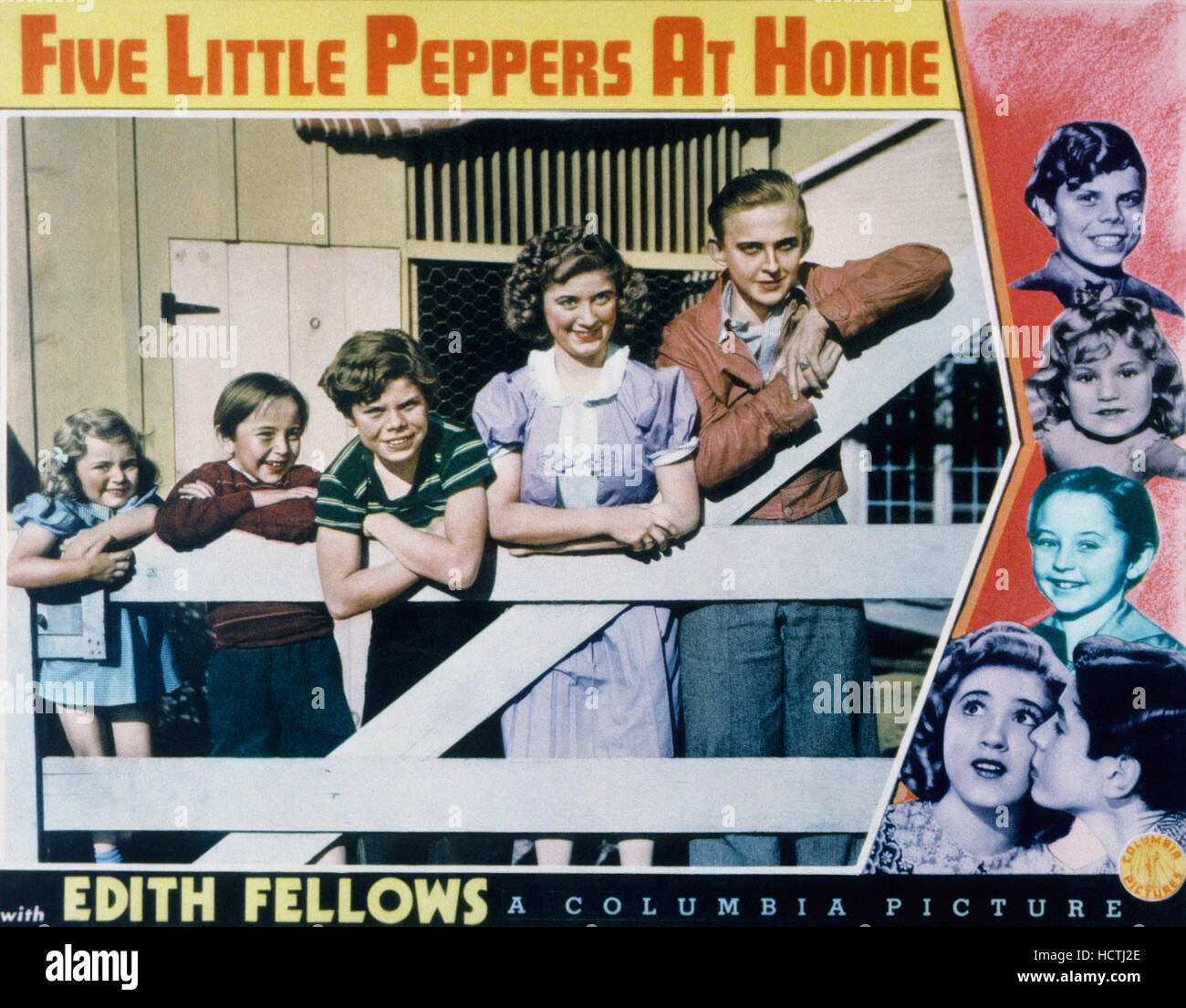 THE FIVE LITTLE PEPPERS AT HOME, from left, Dorothy Ann Seese, Bobby ...