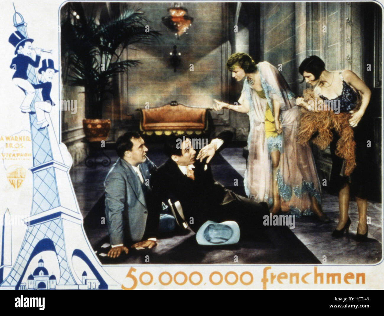 50 MILLION FRENCHMEN, Chic Johnson, Ole Olsen, 1931 Stock Photo - Alamy