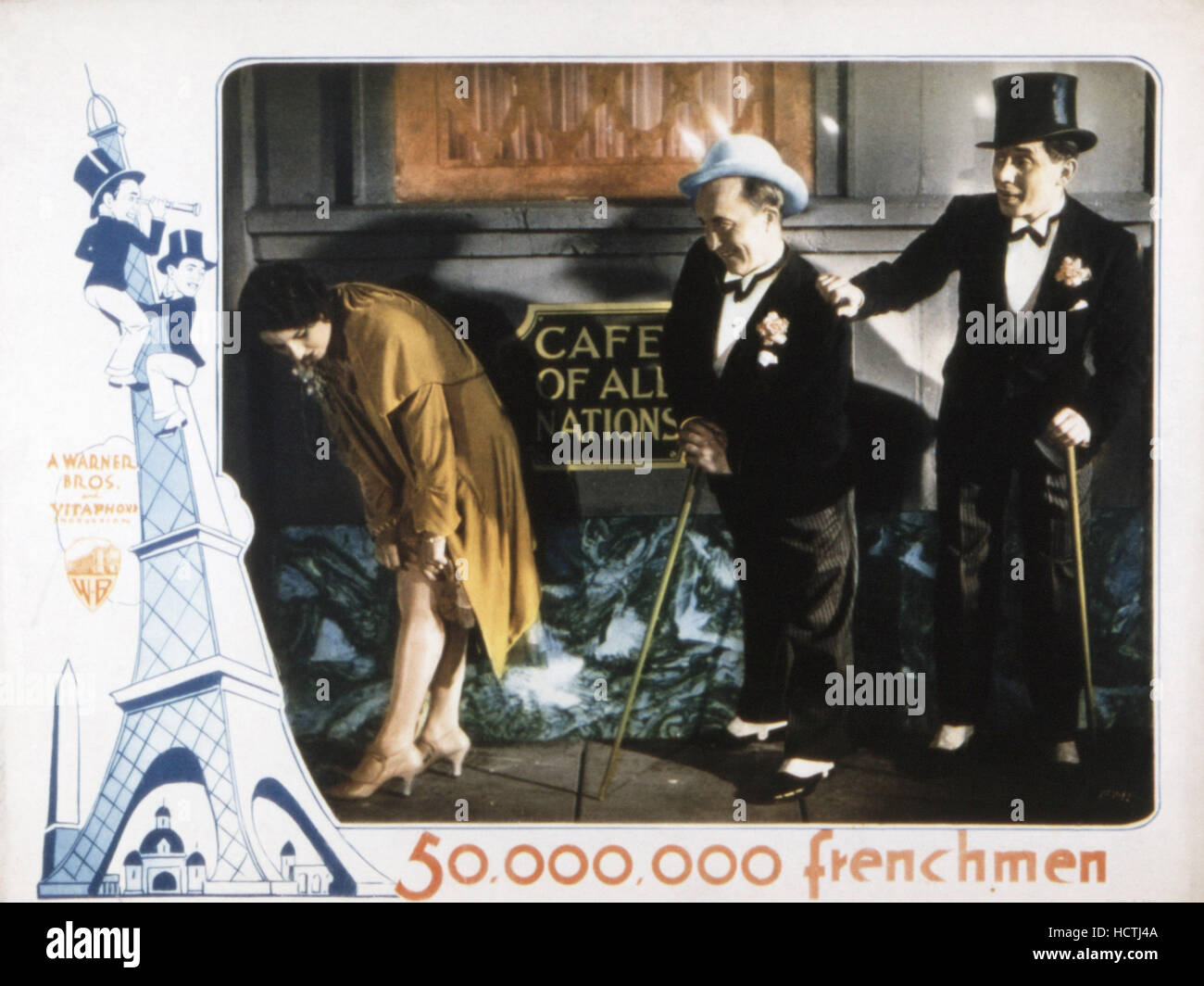 50 MILLION FRENCHMEN, Chic Johnson, Ole Olsen, 1931 Stock Photo - Alamy