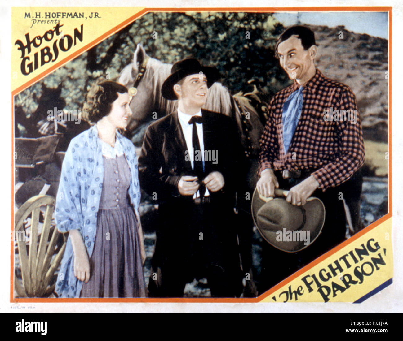 THE FIGHTING PARSON, Marceline Day, 'Skeeter' Bill Robbins, Hoot Gibson ...