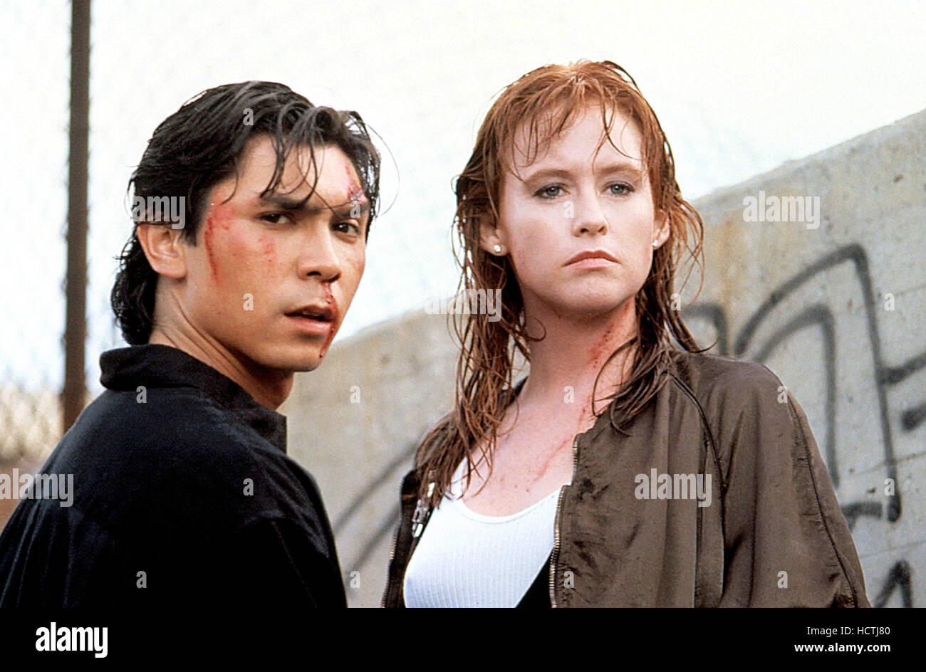 THE FIRST POWER, Lou Diamond Phillips, Tracy Griffith, 1990 Stock Photo ...