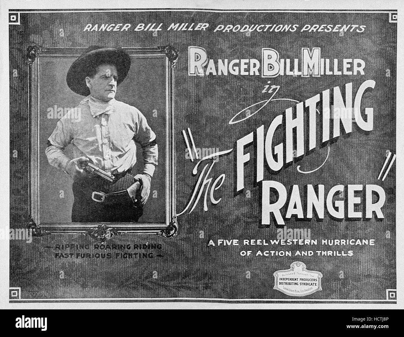 THE FIGHTING RANGER, Ranger Bill Miller, 1922 Stock Photo - Alamy