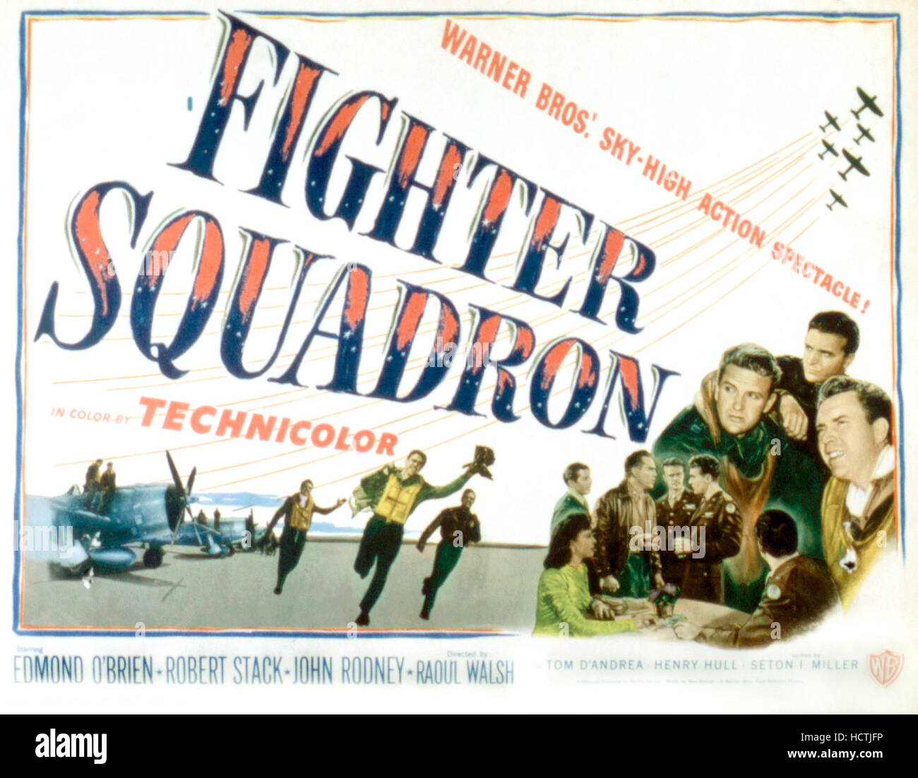 FIGHTER SQUADRON, Robert Stack, Edmond O'Brien, 1948 Stock Photo - Alamy