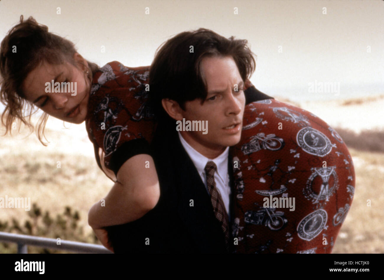 FOR LOVE OR MONEY, Gabrielle Anwar, Michael J. Fox, 1993, (c)Universal ...