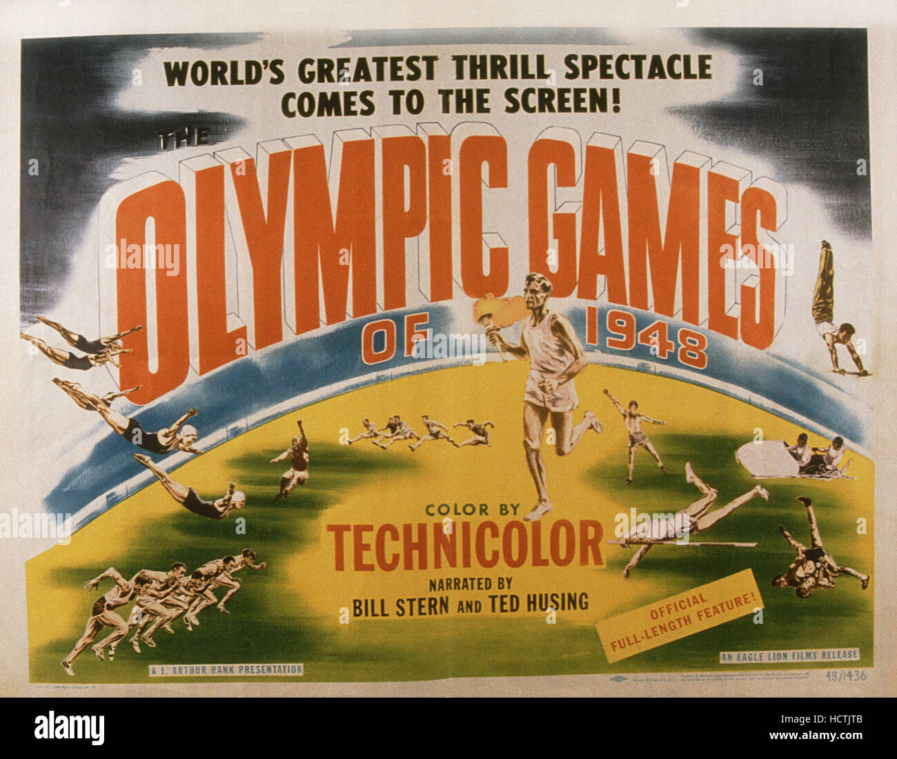 XIV OLYMPIAD: THE GLORY OF SPORT, (aka THE OLYMPIC GAMES OF 1948), US ...