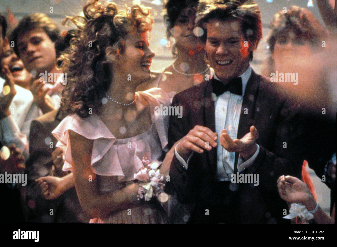 FOOTLOOSE, Kevin Bacon, Lori Singer, 1984 Stock Photo - Alamy