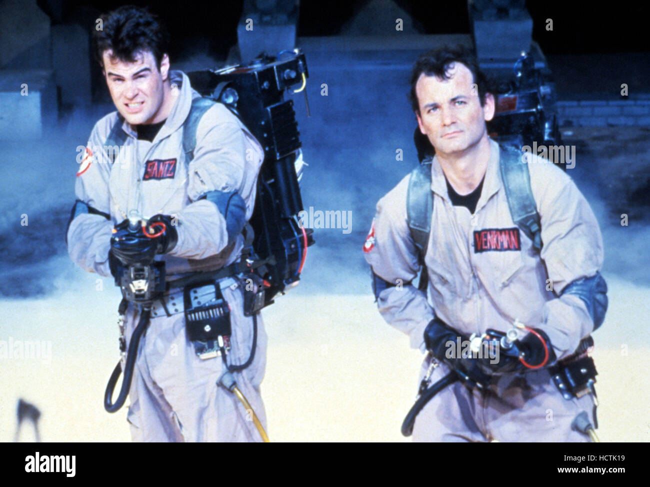 GHOSTBUSTERS, Dan Aykroyd, Bill Murray, 1984 Stock Photo - Alamy