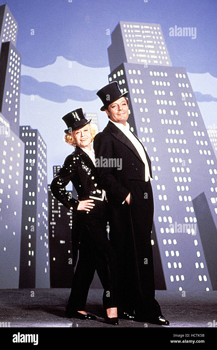 GINGER AND FRED, Giulietta Masina, Marcello Mastroianni, 1986 Stock ...