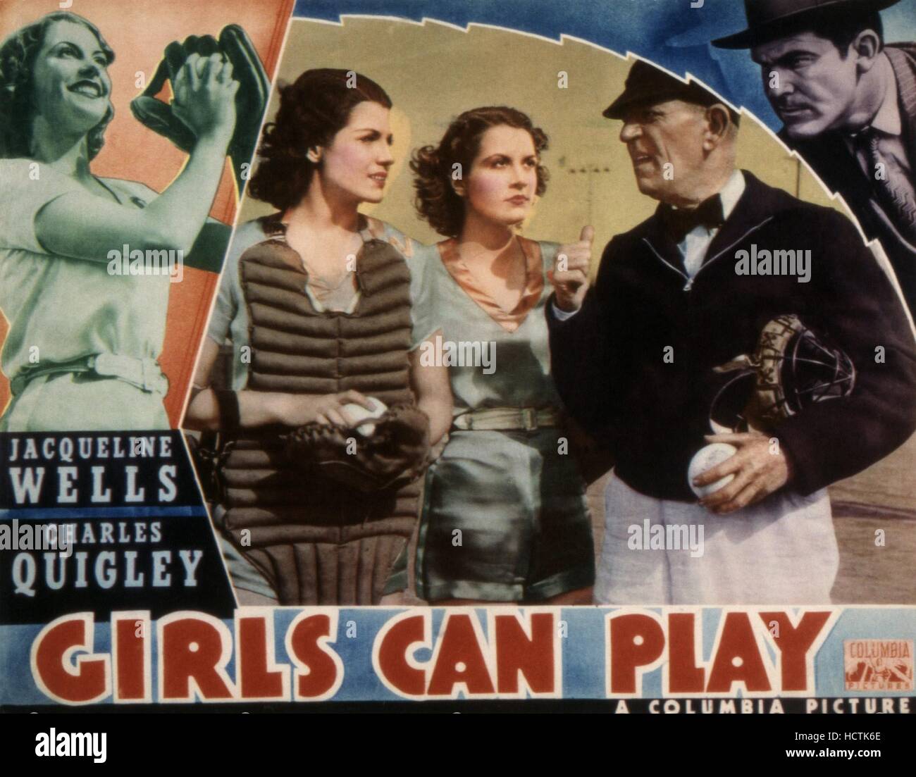 GIRLS CAN PLAY, Rita Hayworth, Julie Bishop, (aka Jacqueline Wells ...