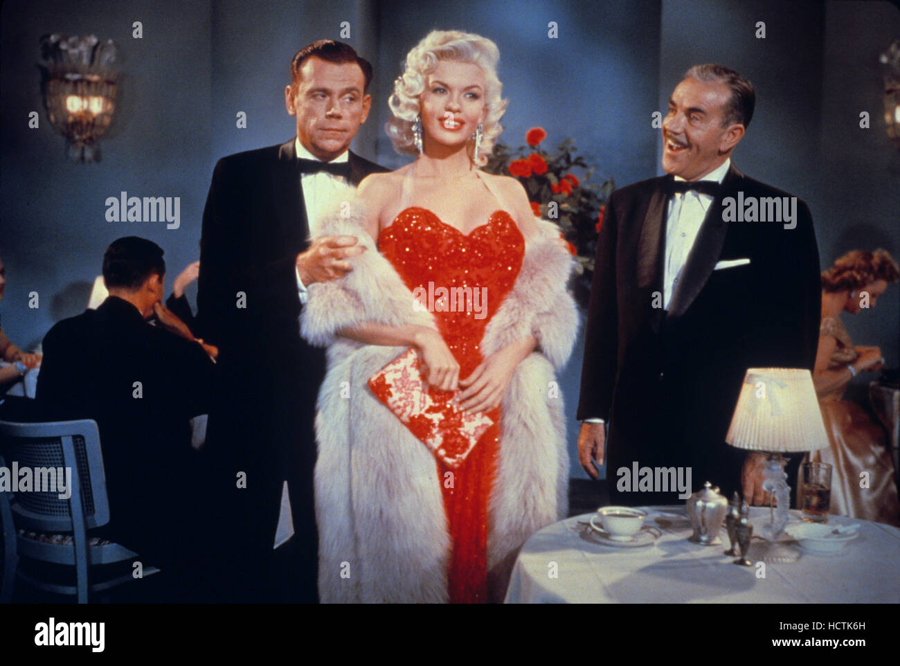 THE GIRL CAN'T HELP IT, Tom Ewell, Jayne Mansfield, 1956 Stock Photo ...