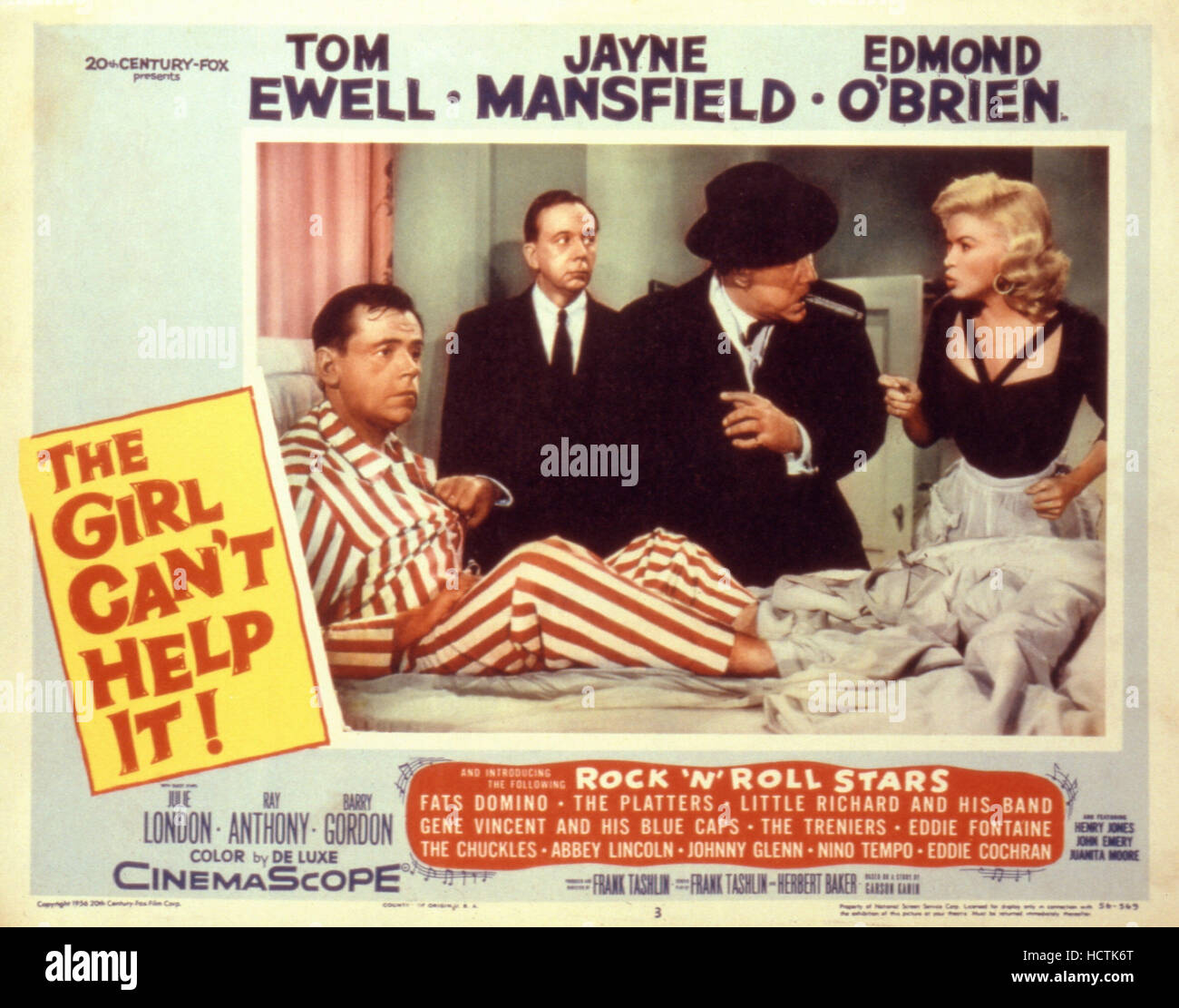 The Girl Cant Help It Tom Ewell Henry Jones Edmond Obrien Jayne